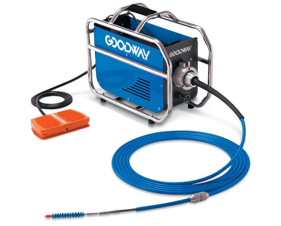RAM PRO Portable Chiller Tube Cleaner | Chiller Tube Cleaning | Goodway RAM PRO Portable Chiller Tube Cleaner | Chiller Tube Cleaning | Goodway